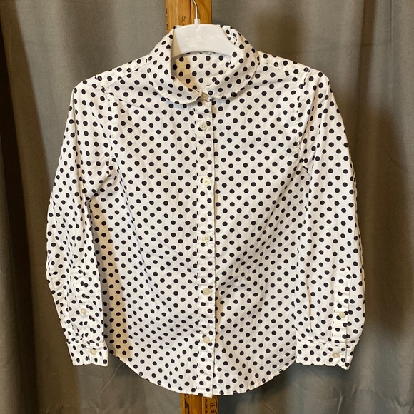 Jcrew/Crewcuts | Shirts & Tops | Crew Cuts Polka Dot Button Down | Poshmark